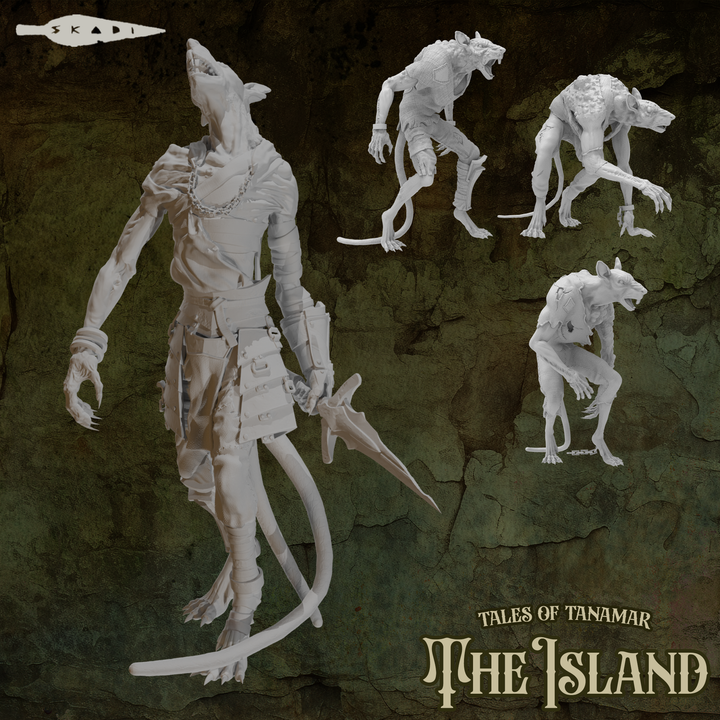 3D Printable Arshaka and the covenant of the corroded by SKADI